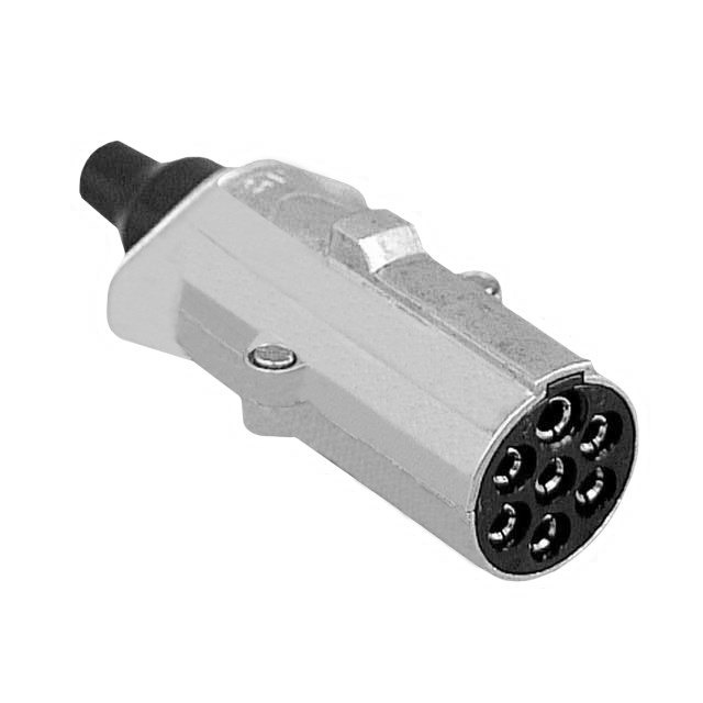 A0192 7 Pin Metal Plug N Type 24v with Screw Terminals - UCUK Truck ...