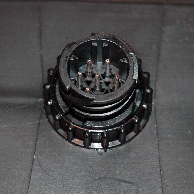 KLTF0284U TEAR DROP LH C/W REG LAMP (DIN SOCKET) OVAL REVERSE - UCUK ...