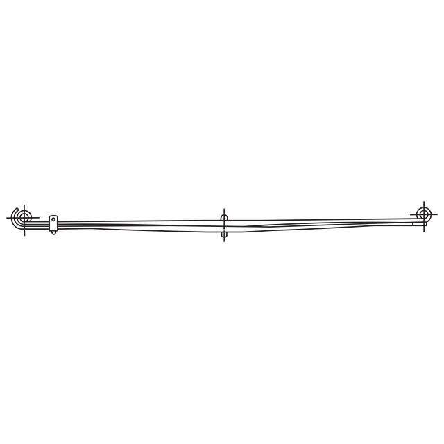 MNRS0018 FRONT TWIN LEAF SPRING - UCUK Truck, Trailer, Lorry, Van & LCV ...